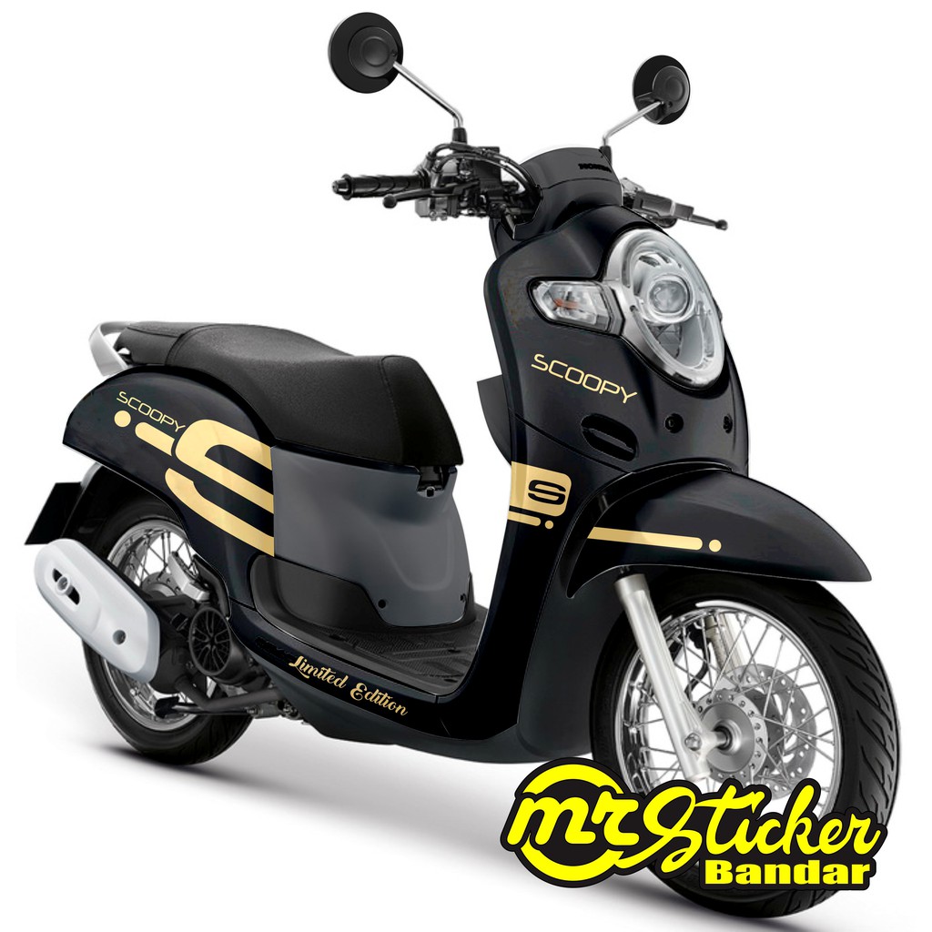 Jual Decal scoopy full body Full Blok Sticker Scopy Dekal New Fi 2017 ...