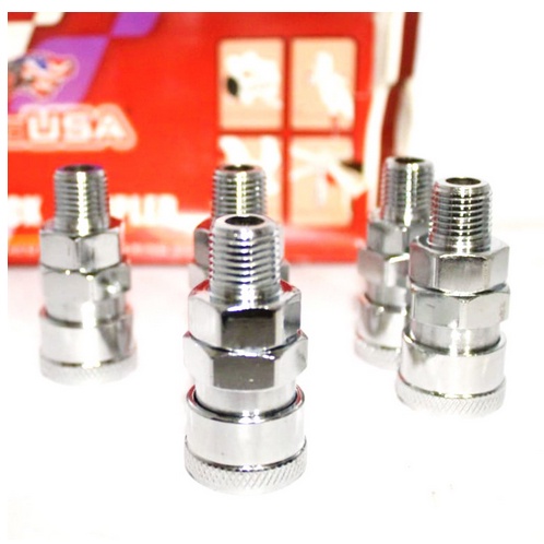Jual Kopler Quick Coupler Male & Female / Sambungan Angin Kompresor ...
