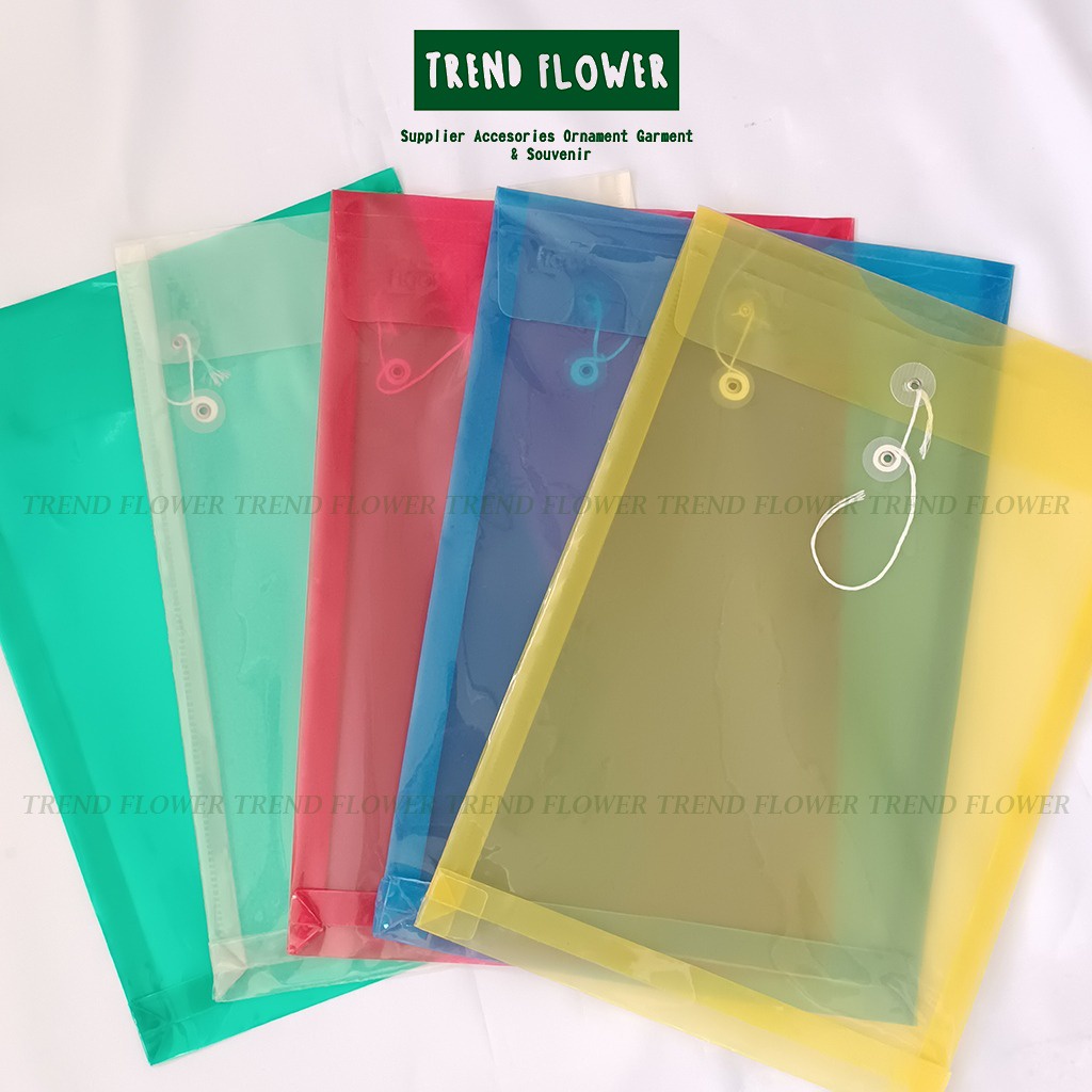 Jual Map Tali File/Map Plastik/Snel Hecter/Map Bening Map Kerja Map A4 ...