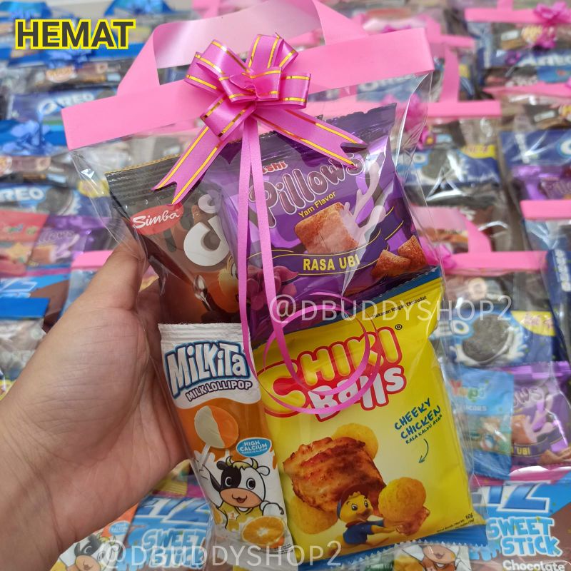 Jual Paket Murah Hemat Snack Ultah Goodie Bag Bingkisan Sovenir Ulang Tahun Souvenir Selametan ...
