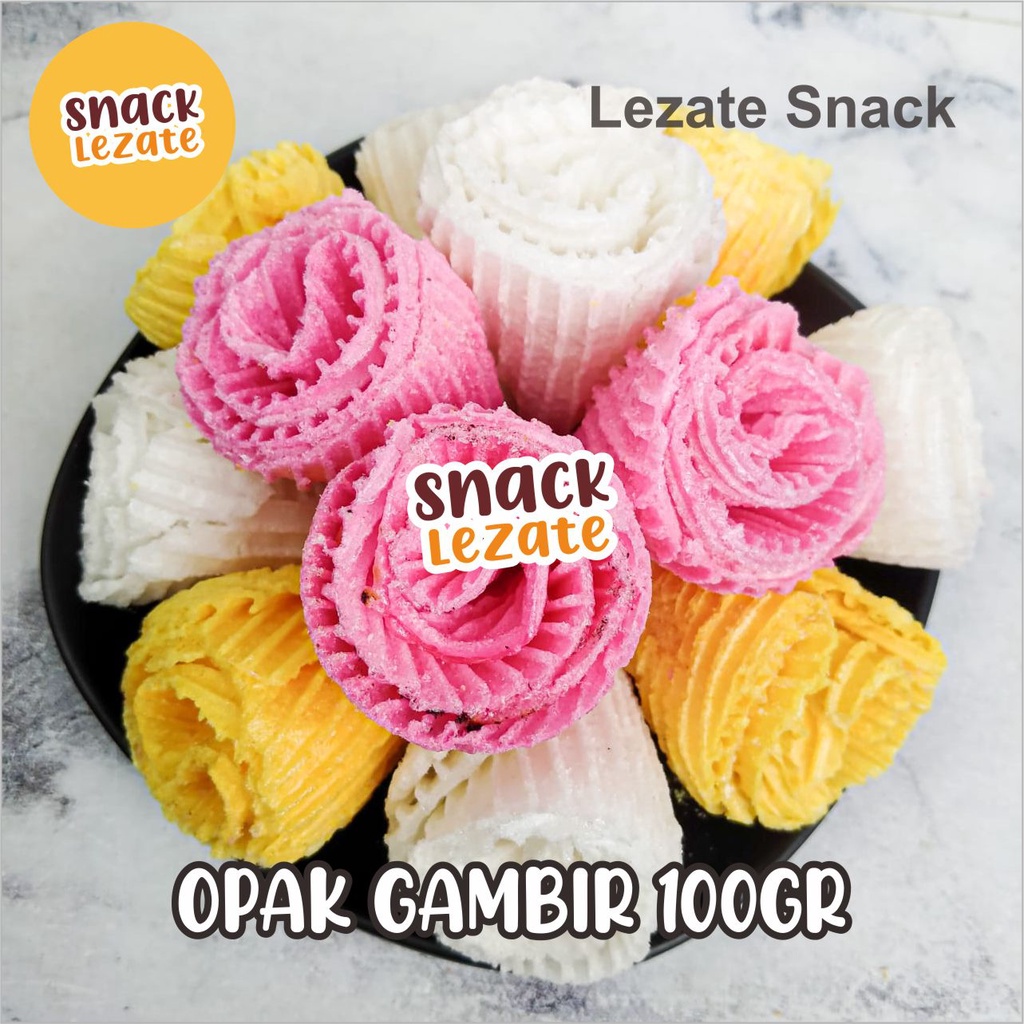 Jual Opak Gambir Khas Blitar 100GR Murah Renyah Kue Warna Warni Pelangi ...