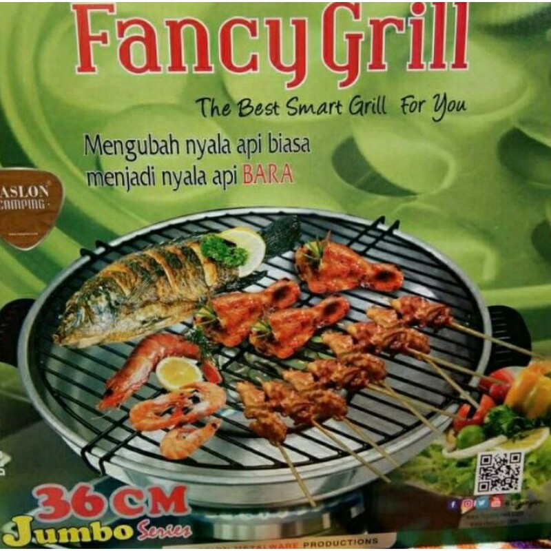 Jual Fancy Grill 32 cm / Alat Panggangan Maspion Griller | Shopee Indonesia