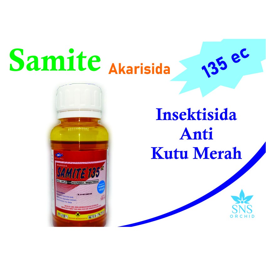 Jual Akarisida Samite 135 ec 100 ml Insektisida Obat Anti Hama Tungau ...