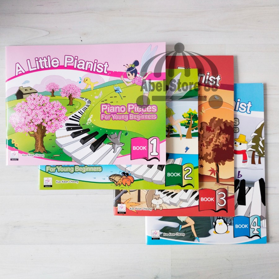 Jual A Little Pianist Book 1/2/3/4 Piano Pieces for Young Beginners ...