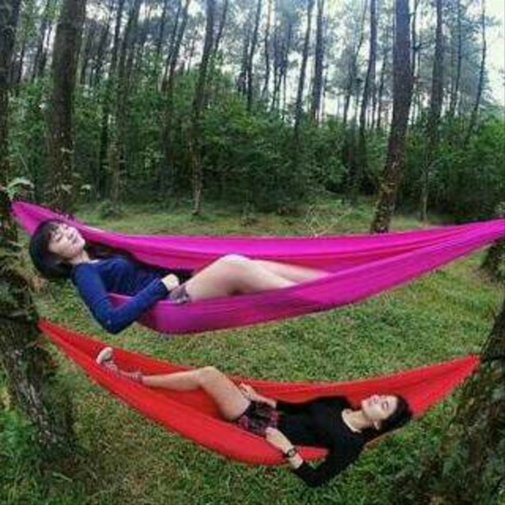 Jual Hammock Ayunan Tempat Tidur Gantung Hammock Ayunan | Shopee Indonesia