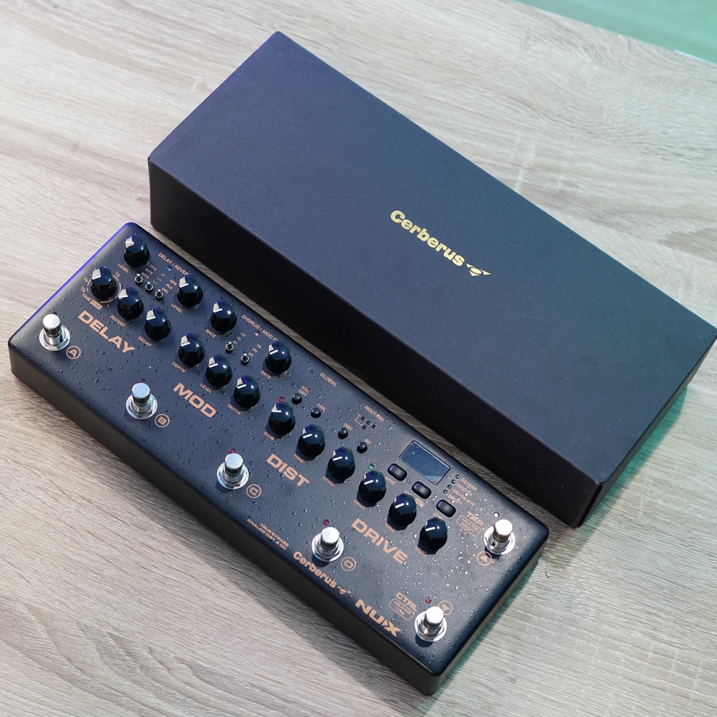 Jual Multi Effect Pedal Stompbox NUX Cerberus Modulation Loader ...
