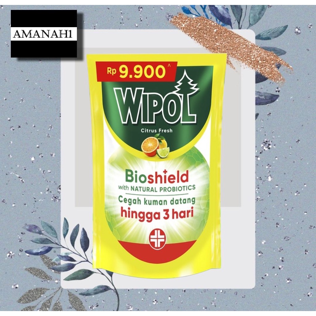Jual Wipol Karbol Lemon 750ml / Wipol Karbol Pembersih Lantai Probiotic ...