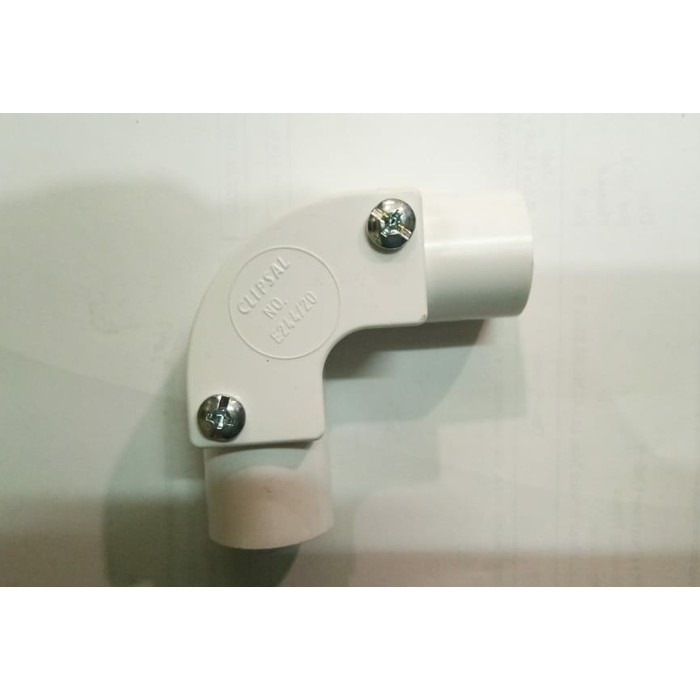 Jual Elbow Pipa ukuran 25mm / 25 mm Putih merk Boss | Shopee Indonesia