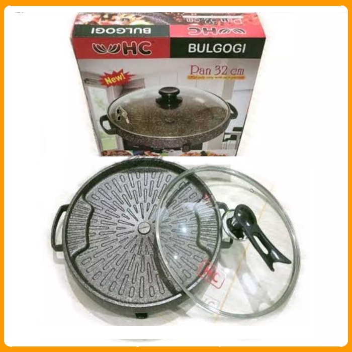 Jual Korean Bulgogi HC BBQ Grill Pan - Panci Panggangan Griller Korea ...