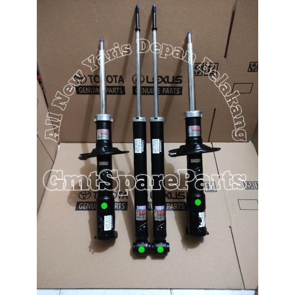 Jual shockbreaker shock absorber toyota all new yaris lele depan belakang tahun 2015 2016 2017 ...