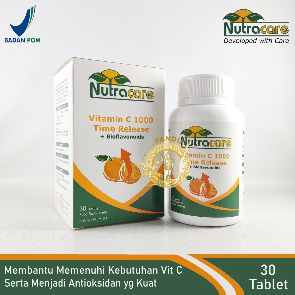 Jual NUTRACARE VITAMIN C 1000 TIME RELEASE | Shopee Indonesia