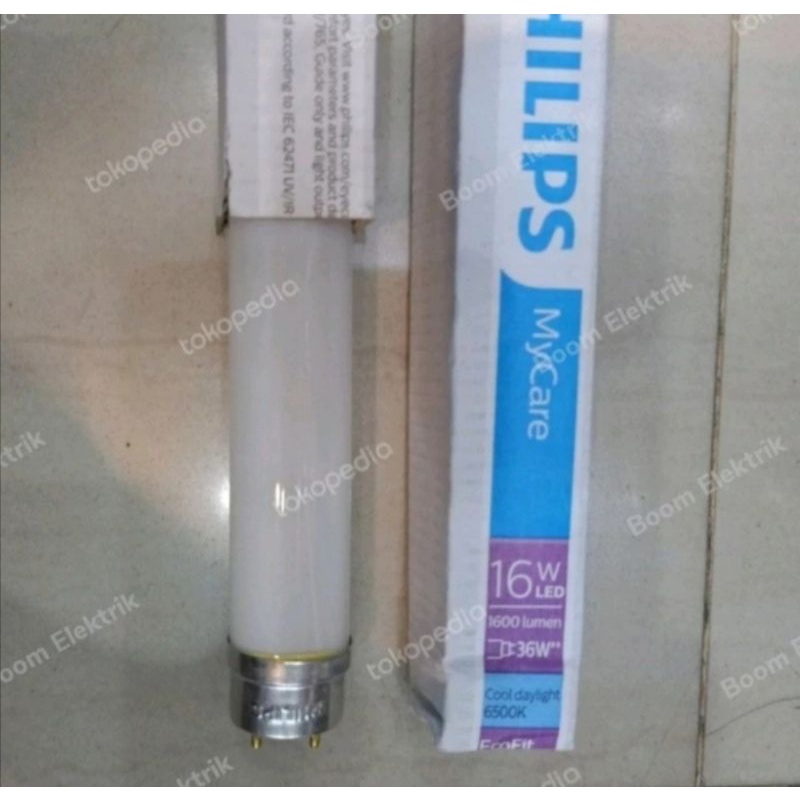 Jual Lampu TL Neon LED Panjang 16w (120cm) 8w (60cm) Sinar Putih ...