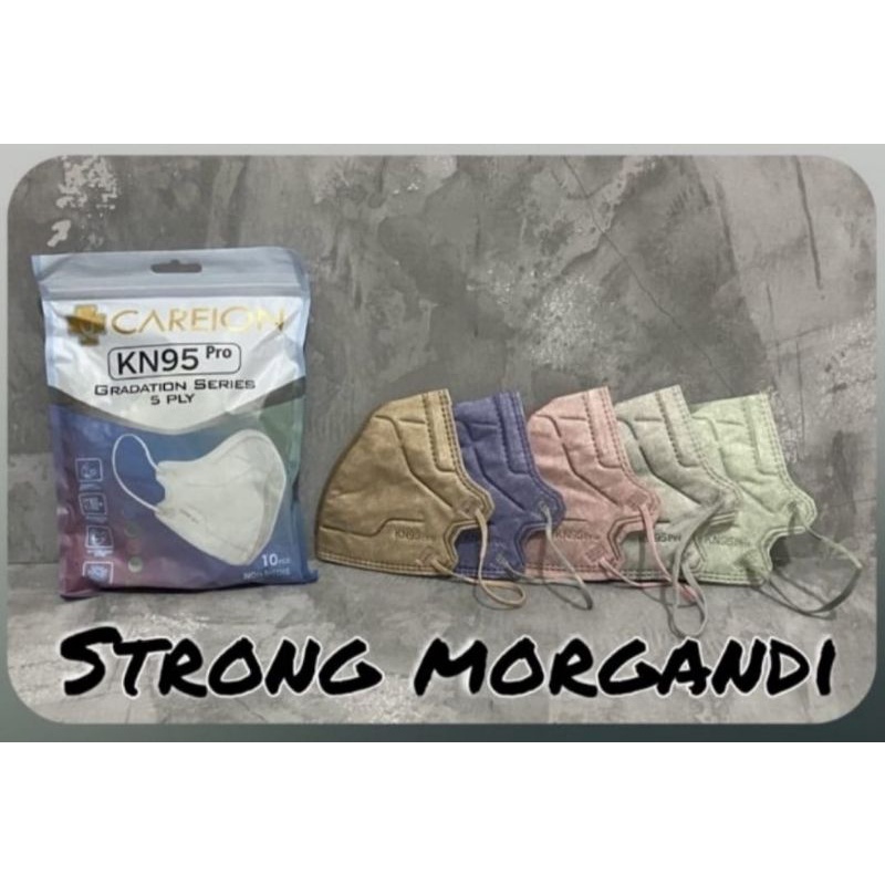 Jual Masker Careion KN95 Pro Gradation series 5ply 1 pak isi 10 pcs ( 5 ...