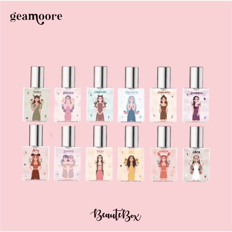 Jual GEAMOORE ZODIAC SERIES PERFUME 15ml / PARFUM ZODIAK 15ml | Shopee ...