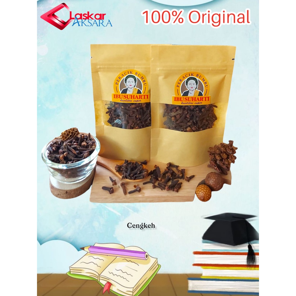 Jual Rempah Cengkeh Kering Bumbu Cengkih - Ibu Suharti // Premium ...