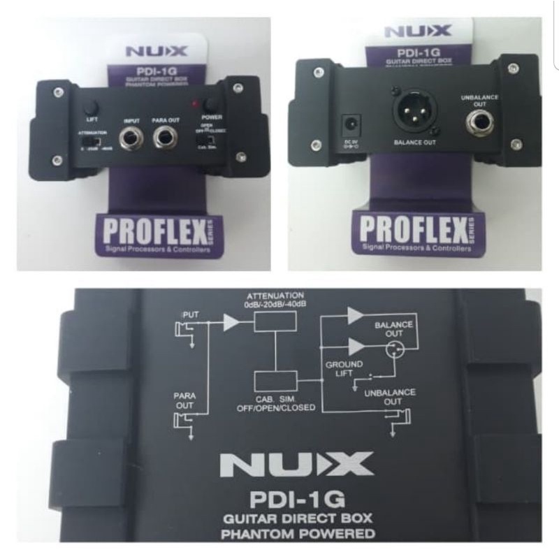 Jual Aktif Direct Box Active Effect NUX PDI1G PDI 1G | Shopee Indonesia