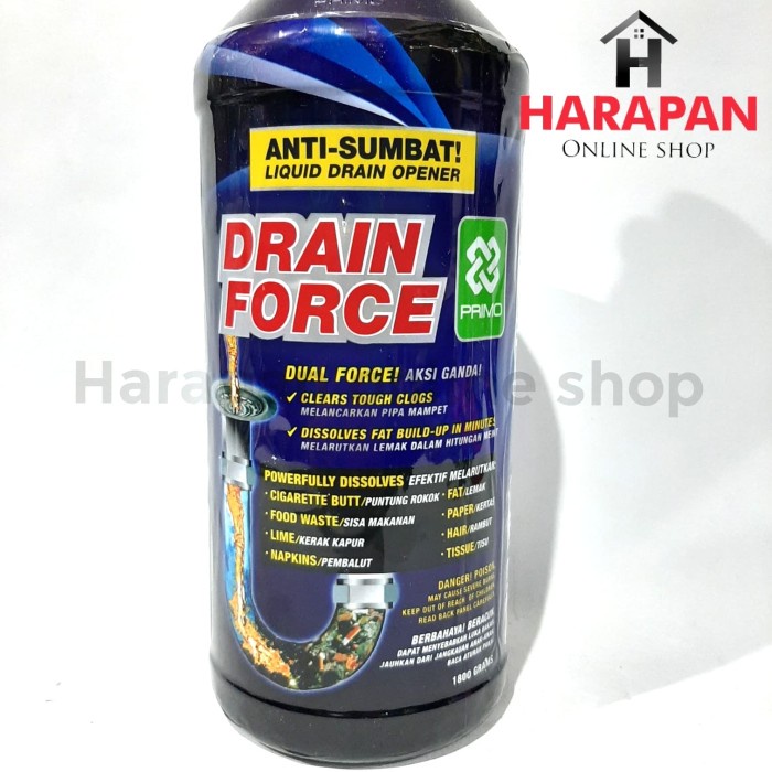 Jual Obat mampet / wc mampet / drain force / 1800 gram ANTI SUMBAT ...
