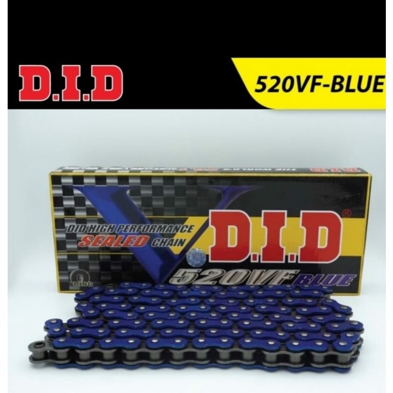 Jual RANTAI DID ORING O RING 520 RANTE GEAR DID SSS NINJA 250 Z250 R25 ...