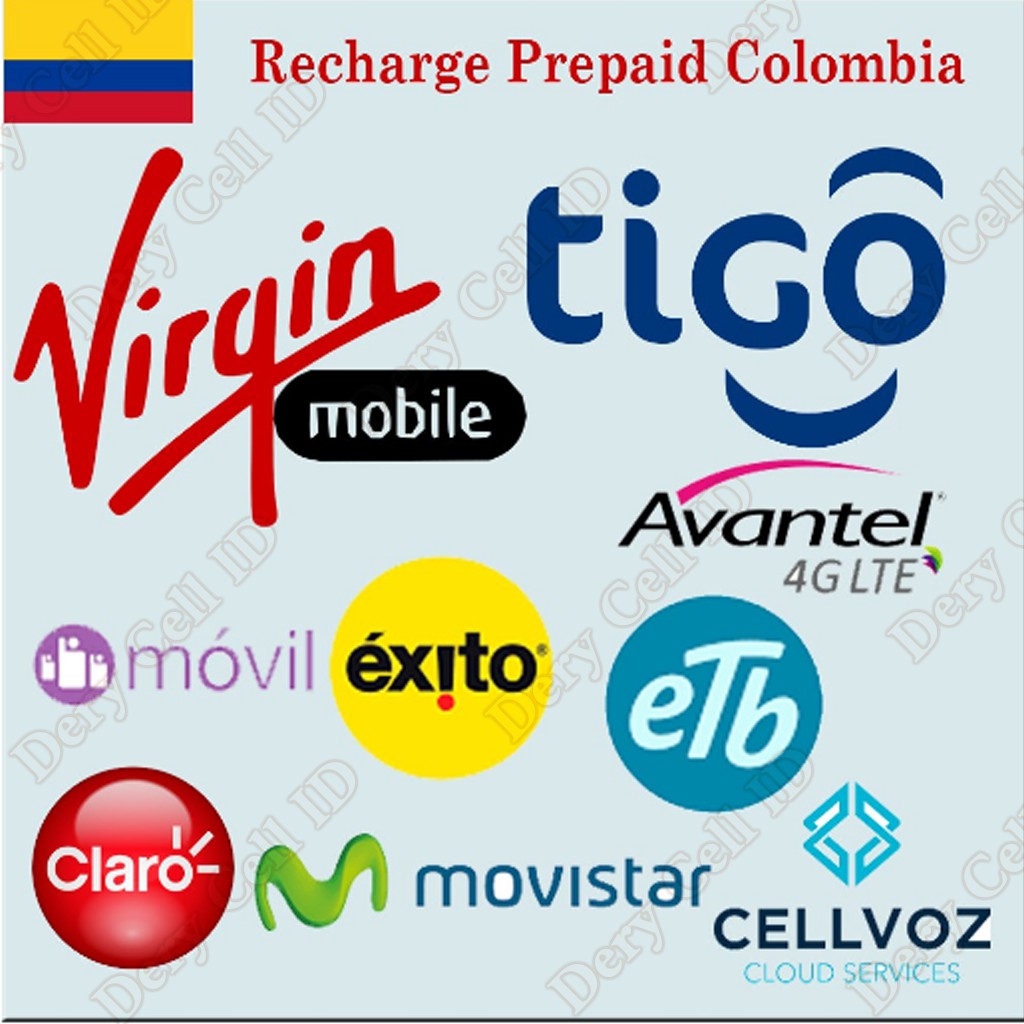 Jual Pulsa Kolombia Colombia Virgin Tigo Claro Avantel ETB Movistar | Shopee Indonesia