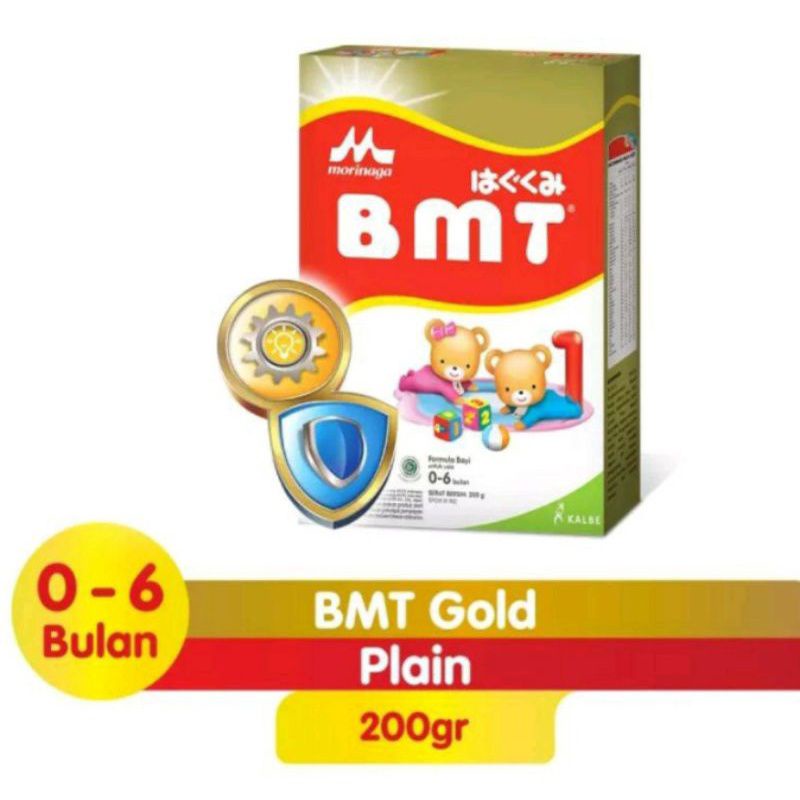 Jual Morinaga BMT Gold 200gr - Susu Formula Bayi 0-6 Bulan / Susu ...