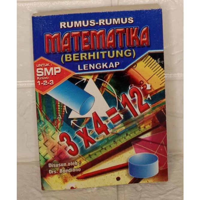 Jual RUMUS RUMUS MATEMATIKA BERHITUNG LENGKAP UNTUK SMP | Shopee Indonesia