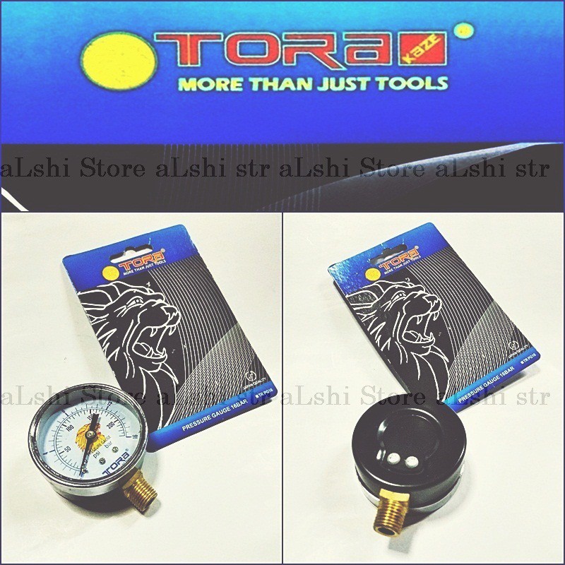 Jual Pressure Gauge Manometer Ampere Meteran Angin Kompresor Tora ...