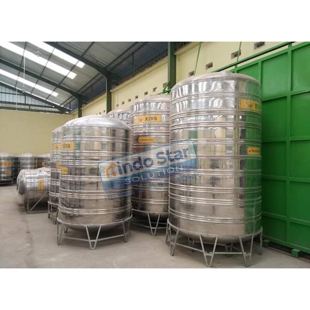 Jual PROMO.. Tandon / Toren / Tangki Air / Tedmon Merk King Stainless ...