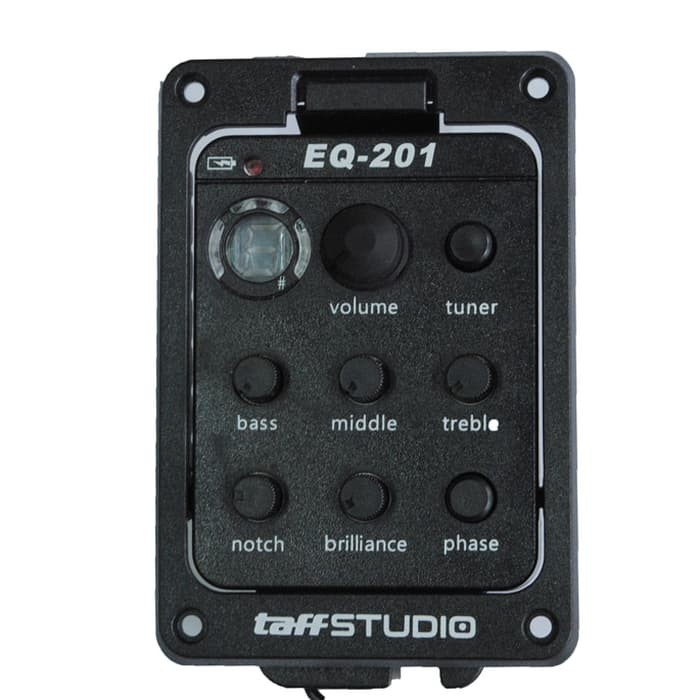 Jual TaffSTUDIO FISHMAN Preamp Amplifier Gitar EQ Tuner - EQ-201 | Shopee Indonesia