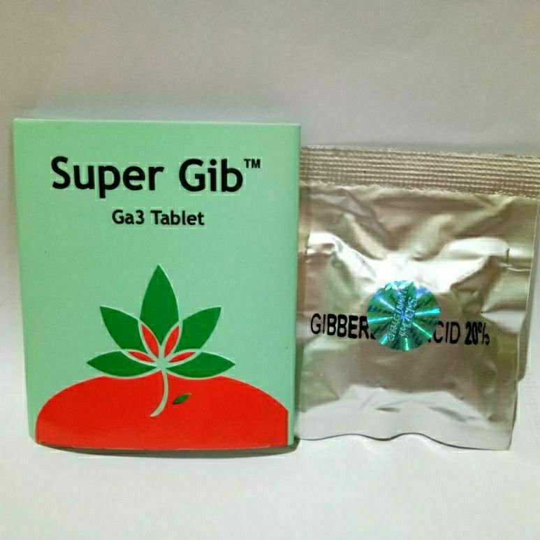 Jual ZPT SUPER GIB Ga3 Tablet SUPERGIB ORIGINAL MEMPERCEPAT PERTUMBUHAN ...