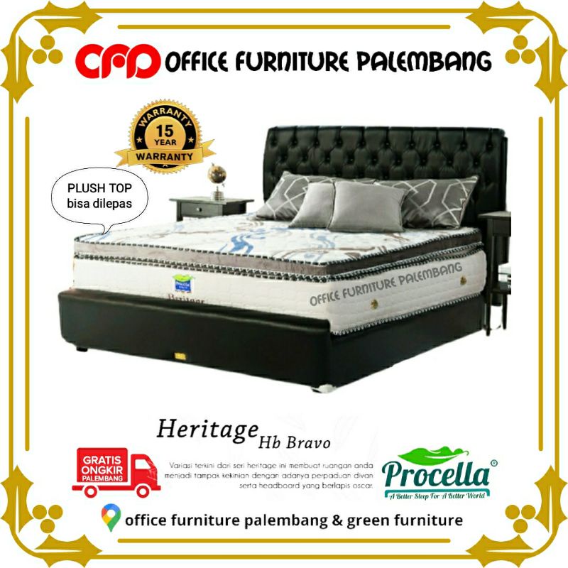 Jual spring bed matras springbed kasur procella heritage hb bravo ...