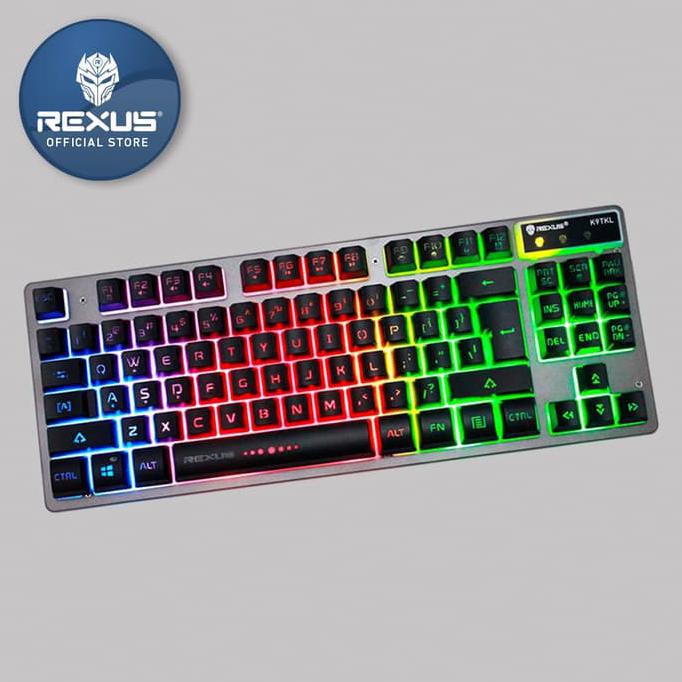 Jual Rexus Keyboard Gaming Fortress K9Tkl | Shopee Indonesia