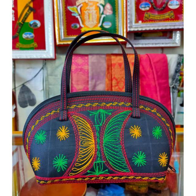 Jual Tas keong lonjong bordiran Aceh | Shopee Indonesia