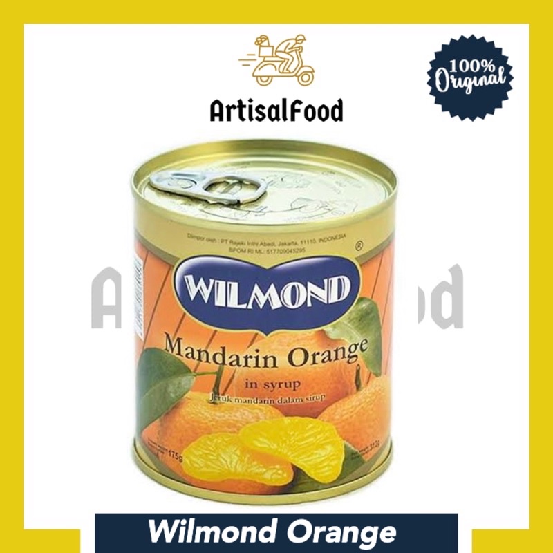 Jual Wilmond Mandarin Orange 175gr KALENG | Shopee Indonesia