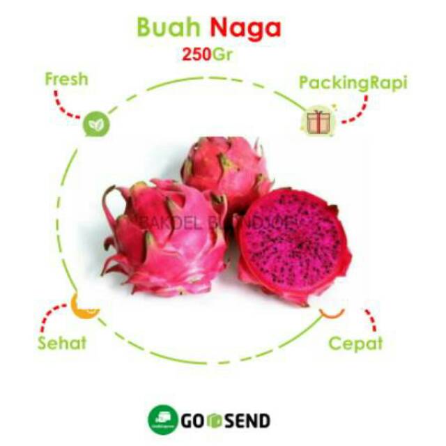 Jual BUAH NAGA MERAH / DRAGON FRUIT / FRESH FRUIT / FRUIT / BUAH BUAHAN ...