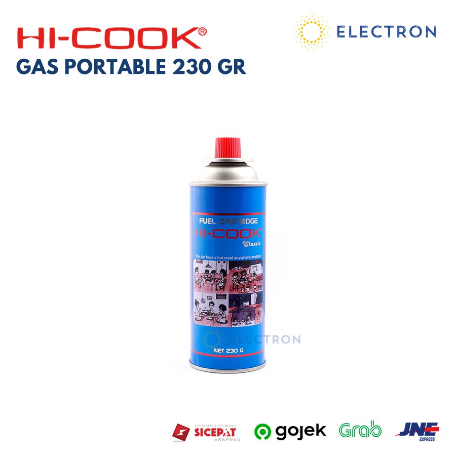 Jual Gas Portable Hi-Cook 230gr 230 gr Portabel Original Hicook Bukan ...