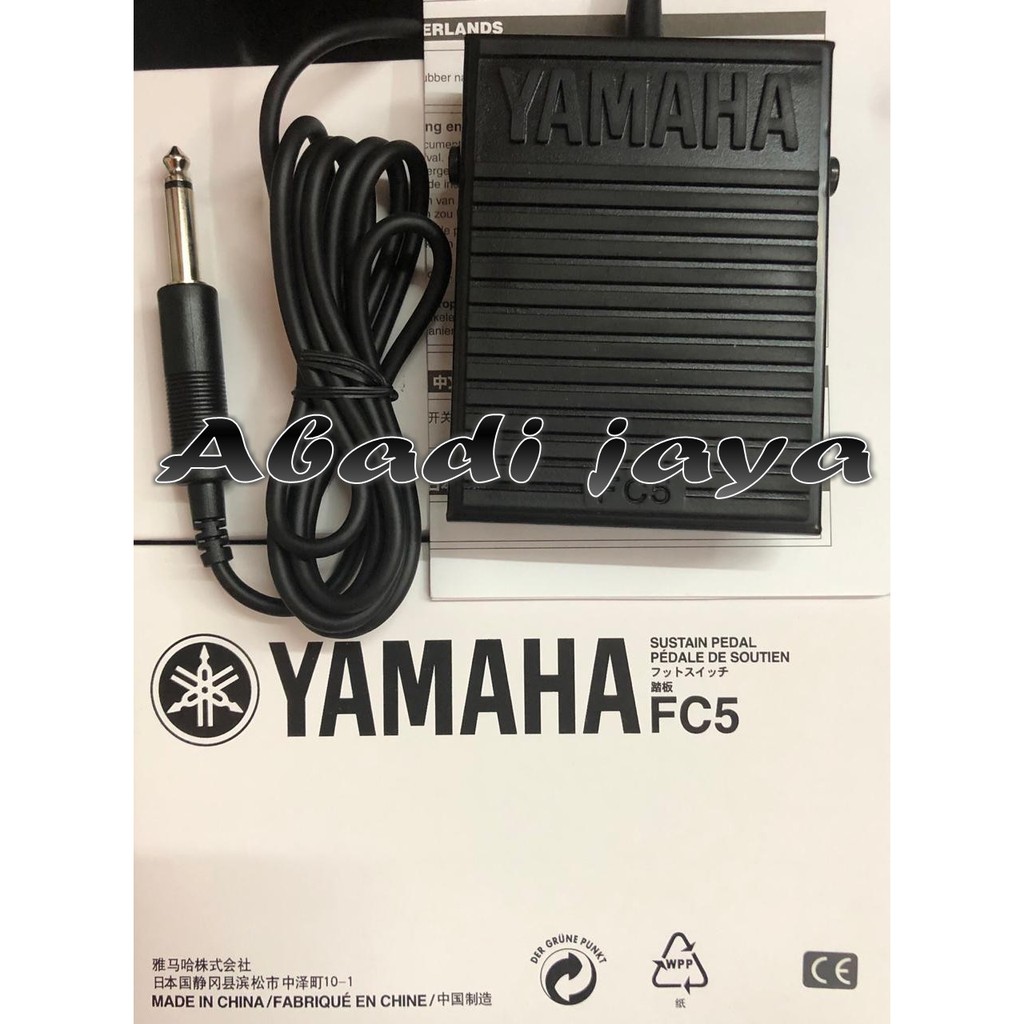 Jual Yamaha Foot Switch keyboard Sustain Pedal FC5 FC 5 NEW & Original | Shopee Indonesia