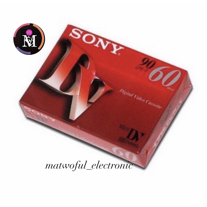 Jual Kaset mini DV Sony Digital Mini DV 60M camcorder | Shopee Indonesia