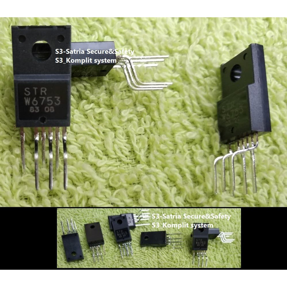 Jual Mosfet STR W6753 Transistor STRW6753 IC STR W 6753 STRW | Shopee ...