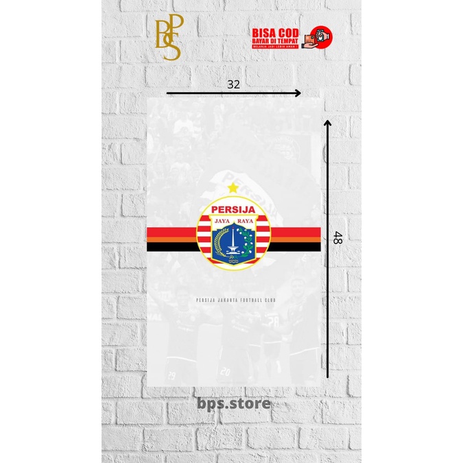 Jual POSTER HIASAN DINDING PERSIJA JAKARTA - POSTER PERSIJA JAKARTA ...