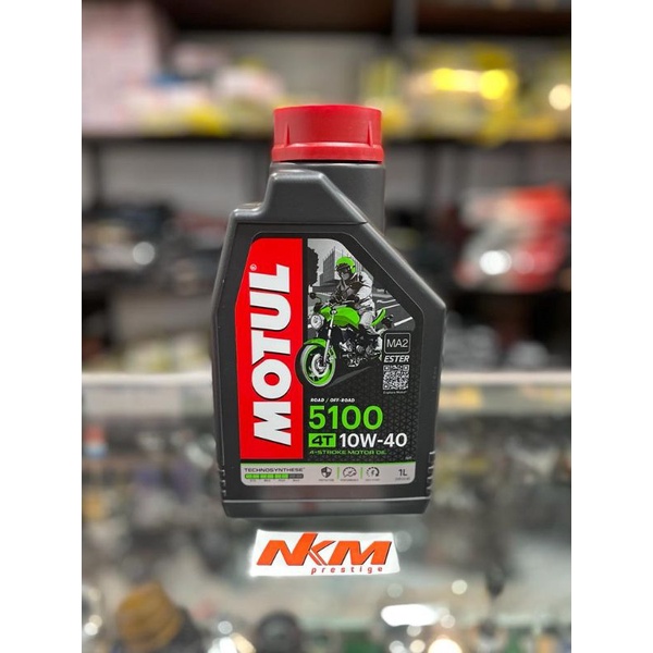 Jual OLI MOTOR OLI MESIN MOTUL 5100 4T 10W40 1L ESTER TECHNOSYNTHESE | Shopee Indonesia
