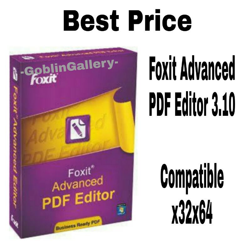Jual Foxit Advanced PDF Editor Full Version | Shopee Indonesia