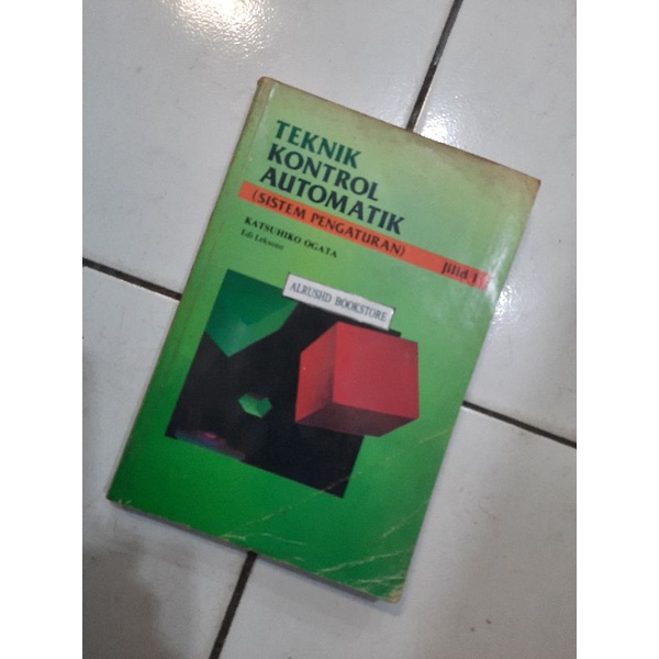 Jual Buku Original- Teknik Kontrol Automatik - Ogata | Shopee Indonesia