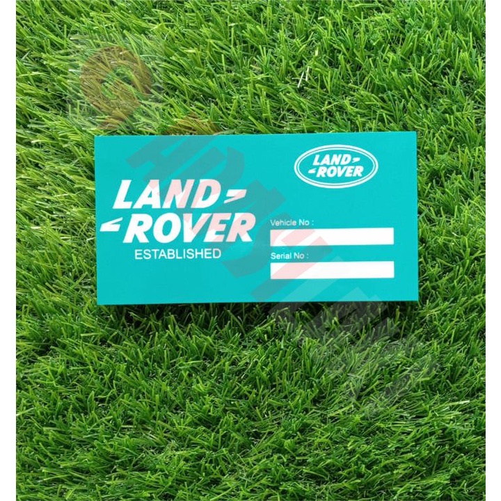Jual STICKER LAND-ROVER BARCODE TEMPEL DALAM KACA | Shopee Indonesia