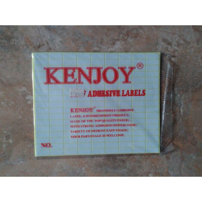 Jual label harga kertas label sticker label no 112 (per pak) | Shopee ...