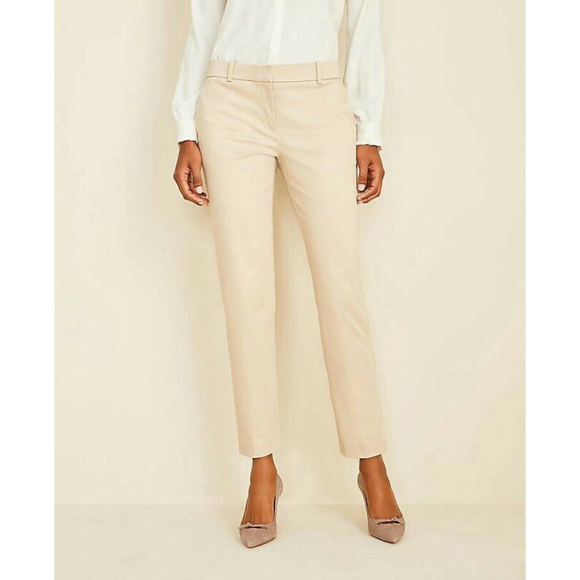 Jual Loft Riviera Slim Pants In Ivory (REJECT) | Shopee Indonesia