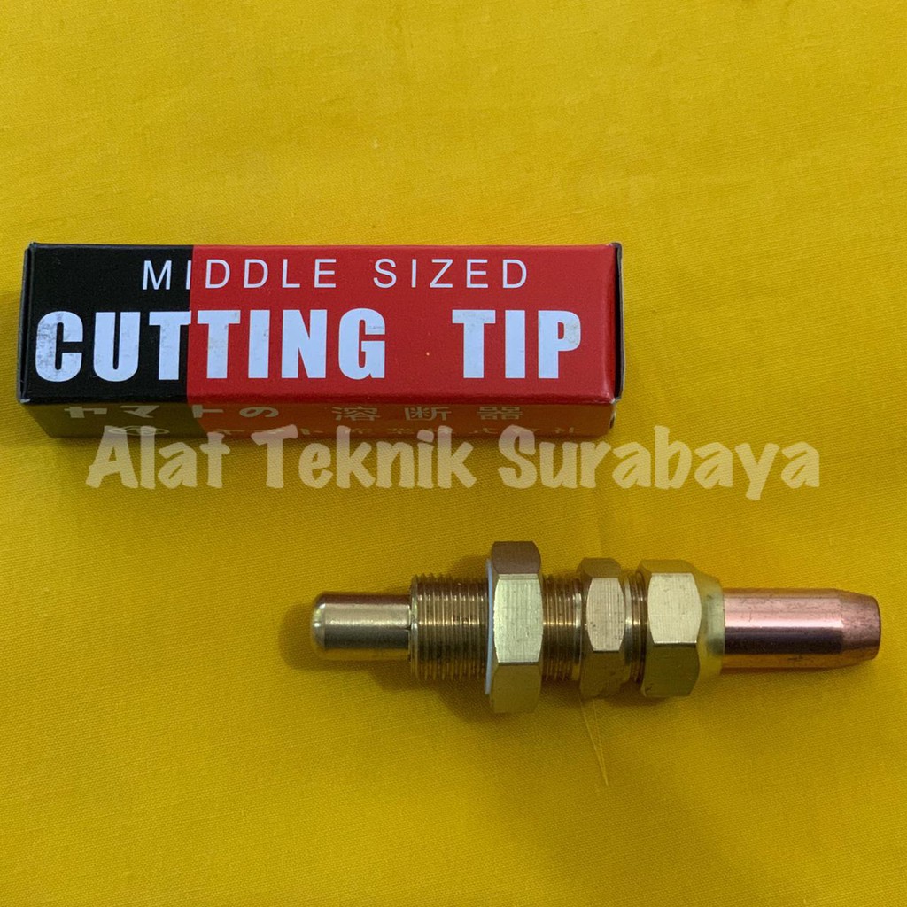 Jual CUTTING TIP LPG MODEL YAMATO NO 1 / 2 / 3 MIDDLE SIZED MATA NOZZLE ...