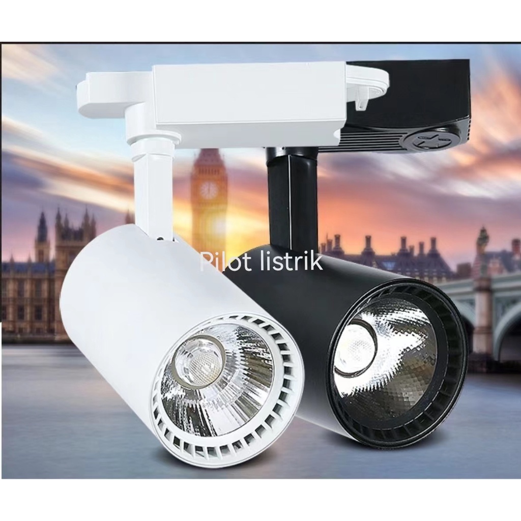 Jual LAMPU RELL TRACK LED SOROT LAMPU SOROT TRACKLIGHT REL SPOTLIGHT ...