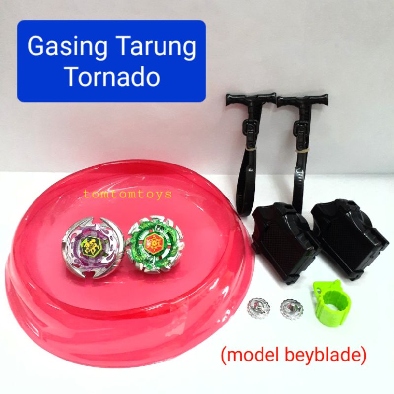 Jual Gasing TORNADO Mainan Gangsing Petarung dan Arena jenis beyblade Spinning Tops | Shopee ...
