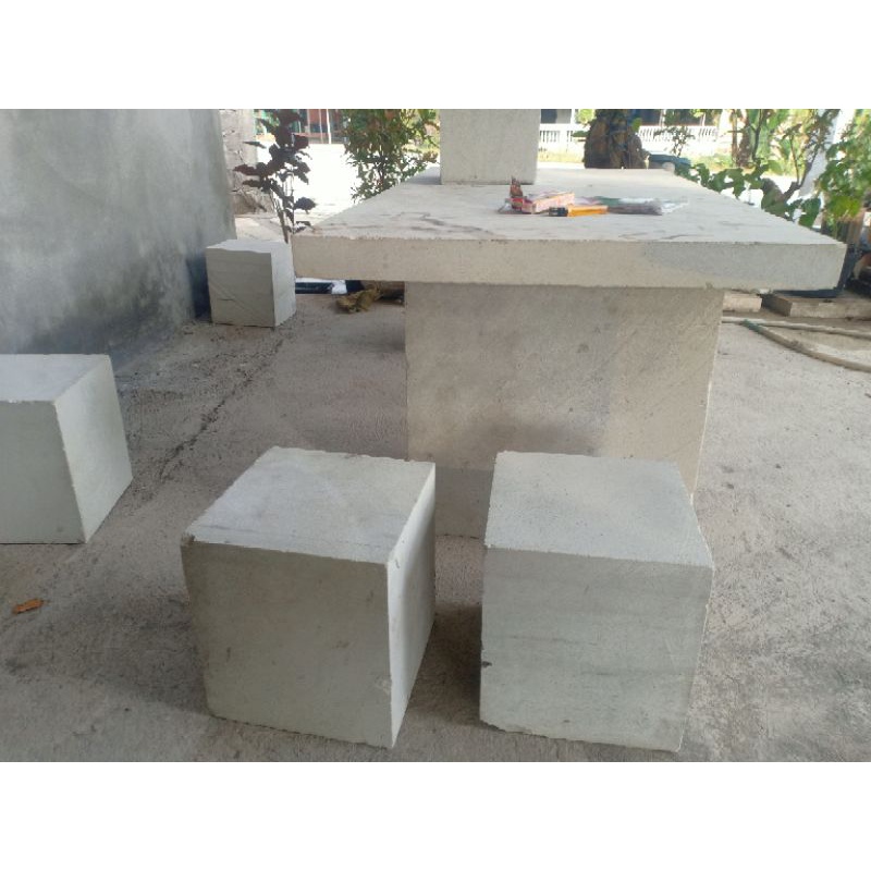 Jual meja batu alam putih | Shopee Indonesia