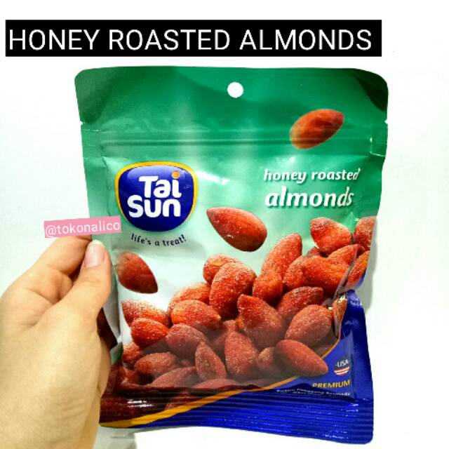 Jual Tai Sun Honey Roasted Almonds 130gr | Shopee Indonesia